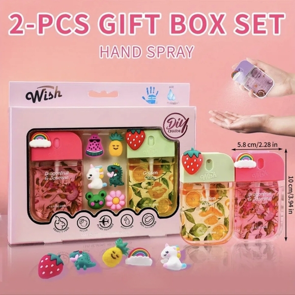 Wish | Bath & Body | Wish Hand Spray Gift Set In 2 Scents With Multiple ...